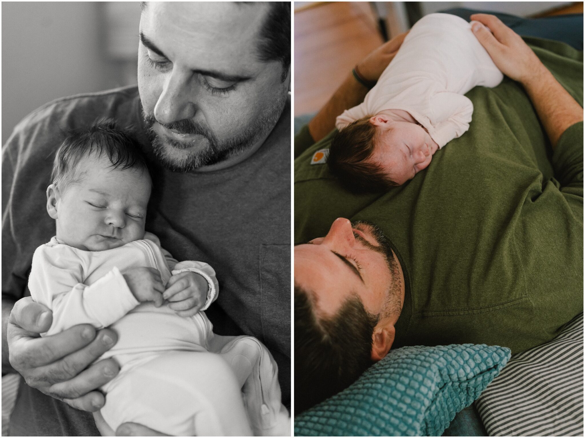 Winter newborn photos in Richmond, VA - Leah OConnell